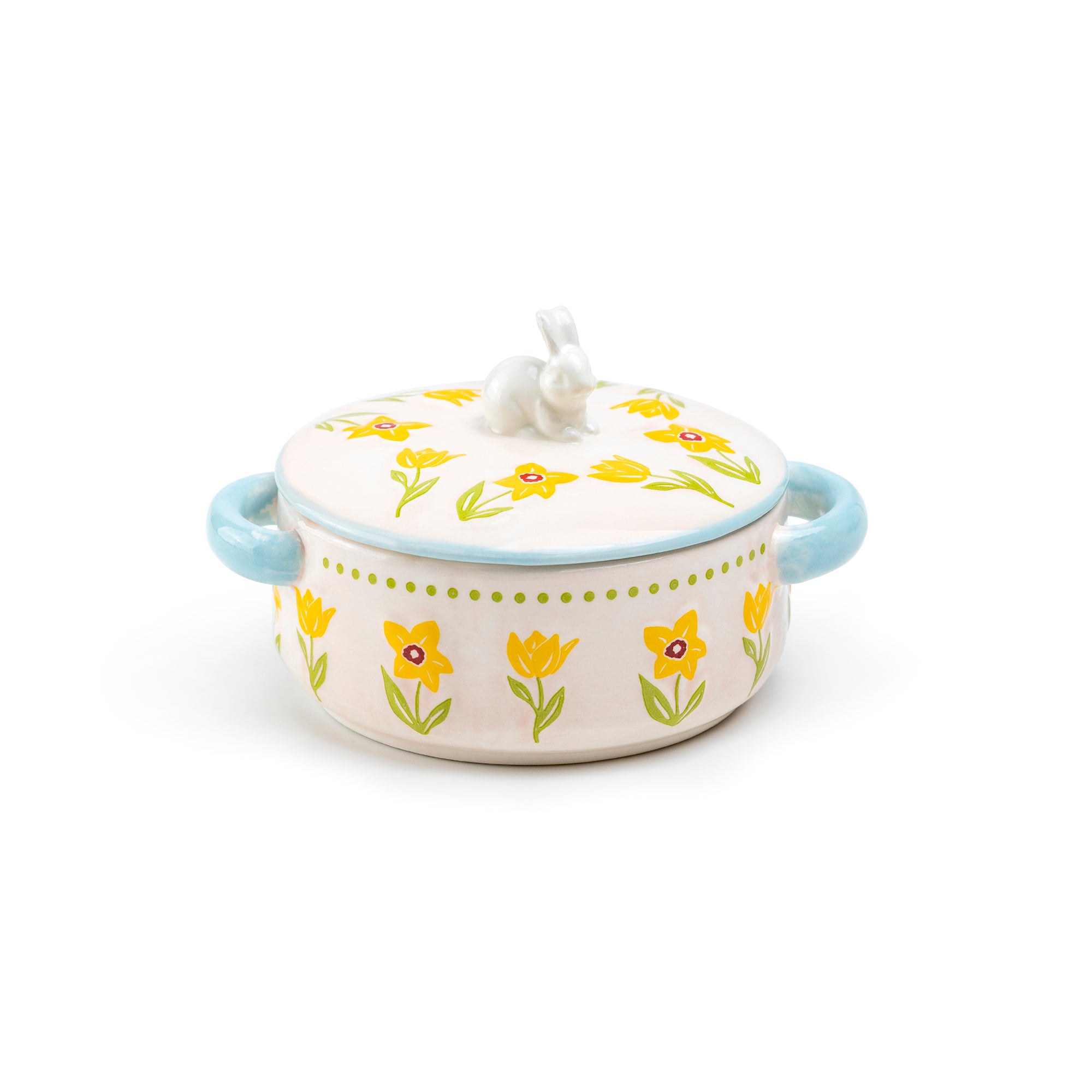 Spring Daffodil Bunny Mini Candy Jar – Grace Teaware